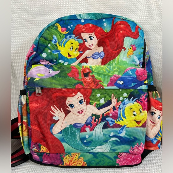 Disney | Accessories | Disney Little Princess Under The Sea Backpack ...